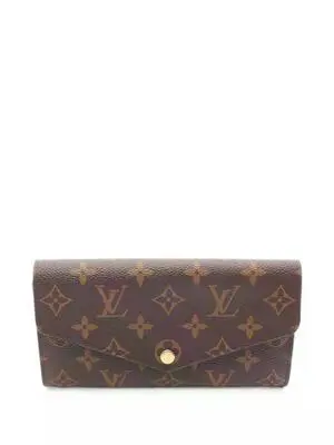 LOUIS VUITTON 2010s Monogram Sarah Wallet