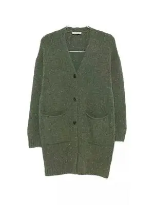 Bruno Manetti V-neck Cardigan - Green