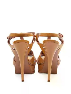 Saint Laurent Tribute Ankle-strap Sandals