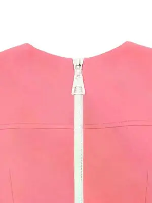 LOUIS VUITTON 2010s Logo-patch Short-sleeve Dress
