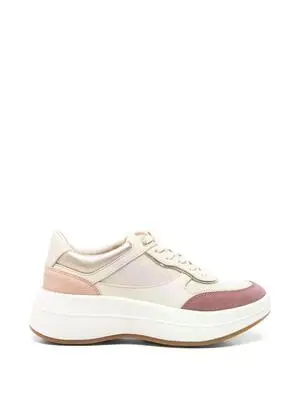 Geox Spherica Ecub-3 Panelled Sneakers - Neutrals