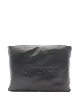 Saint Laurent Puffy Pouch Clutch Bag