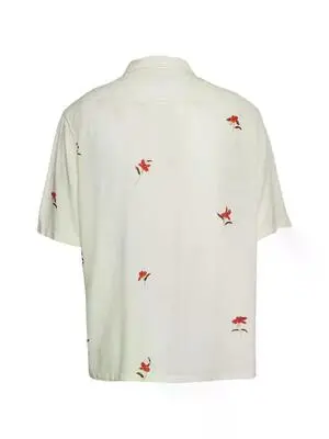 ALLSAINTS Floral-print Poplin Shirt