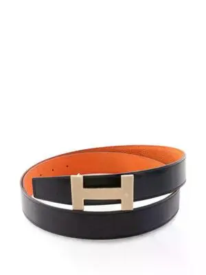 Hermès Constance Reversible Belt - Black
