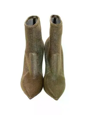 Casadei Stretch-fabric Ankle Boots