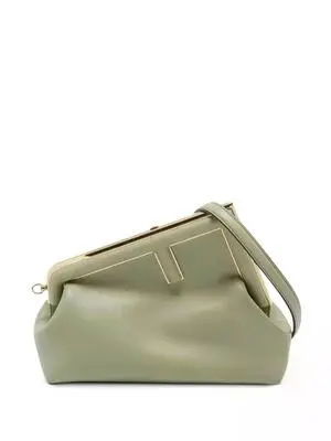 Fendi 2023 First Midi Shoulder Bag - Green