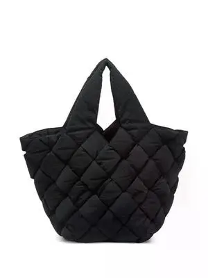 Bottega Veneta Cassette Padded Tote Bag - Black
