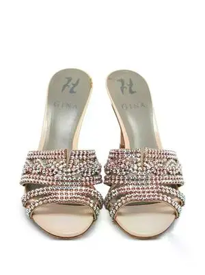 GINA Crystal-embellished Sandals