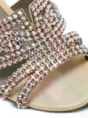 GINA Crystal-embellished Sandals