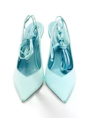 Attico Venus Crystal-embellished Pumps