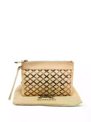 Burberry Wrist-strap Clutch Bag