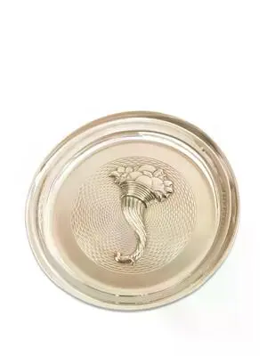 Hermès 1950s Cornucopia Organizer Plate - Silver