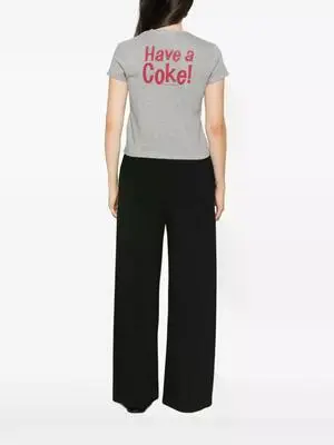 RE/DONE X Coca Cola Slogan-print T-shirt