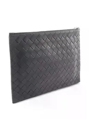 Bottega Veneta 2020s Intrecciato Wristlet Clutch Bag