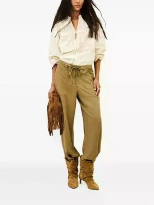 Ba&sh Pavana Drawstring Waistband Trousers