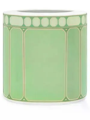 ROSENTHAL X Swarovski Signum Fern Vase - Green