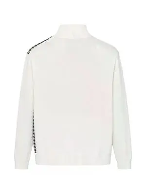 TOMBOLINI Houndstooth Zip-up Jacket