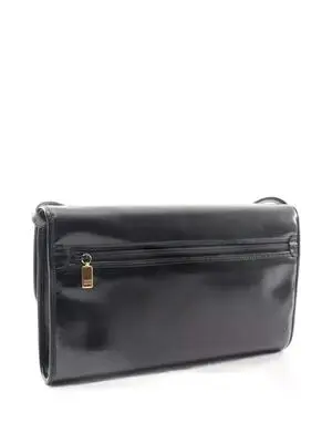Gucci 2000s Interlocking G Leather Shoulder Bag