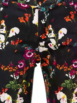 Alice + Olivia Floral-print Trousers