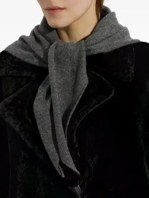 LISA YANG Florianne Mélange-effect Scarf - Grey