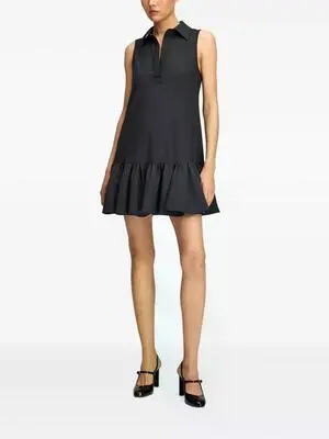 Cinq À Sept Rayne Ruffled Sleeveless Mini Dress