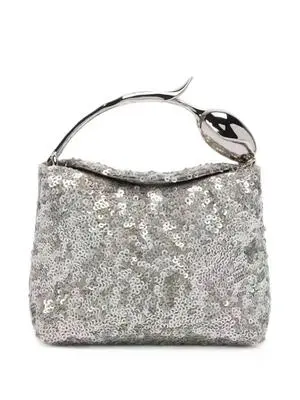 ERDEM Erdem Bloom Sequin Embellished Tote Bag