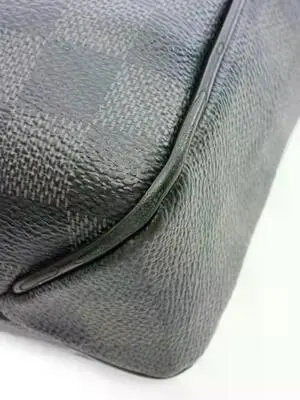 LOUIS VUITTON 2014 Damier Graphite District Pm Shoulder Bag