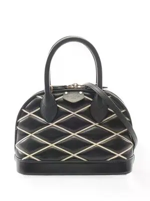 LOUIS VUITTON 2014 Bb Alma Malletage Handbag - Black