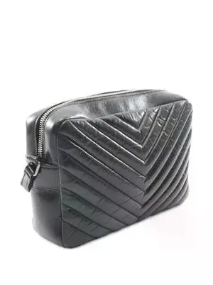 Saint Laurent Lou Crossbody Bag - Black