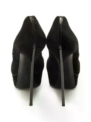 Casadei Round-toe Platform Pumps