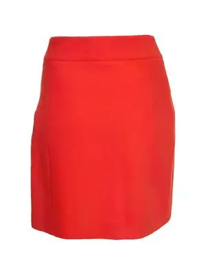 Moschino Flared Crepe Skirt