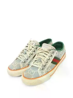 Gucci Tennis 1977 Web Stripe Sneakers
