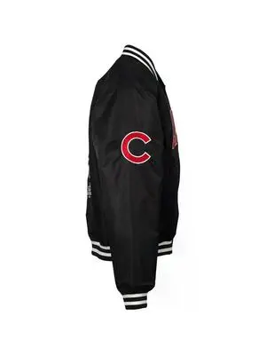 New Era Chicago Cubs Logo-embroidered Bomber Jacket