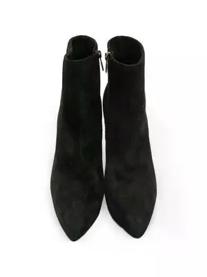 LE SILLA Pointed Toe Zip-up Ankle Boots
