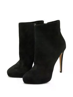 LE SILLA Pointed Toe Zip-up Ankle Boots