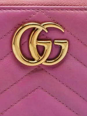 Gucci Gg Marmont Matelassé Continental Wallet
