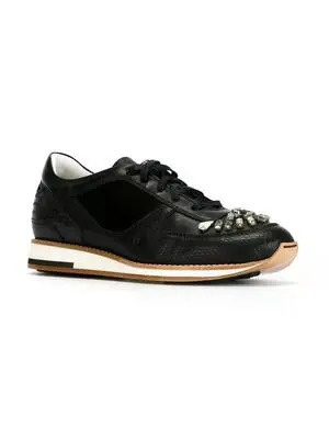 LANVIN Embellished Panelled Sneakers