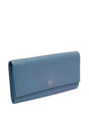 Mcm Leather Continental Wallet