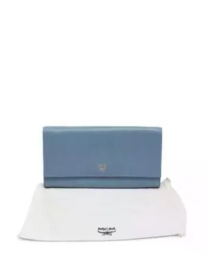 Mcm Leather Continental Wallet