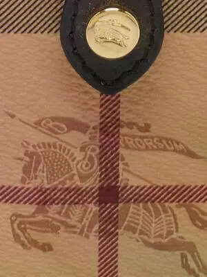 Burberry Haymarket Check-canvas Phone Pouch