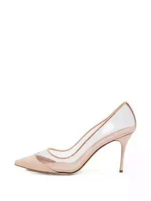 Manolo Blahnik Paneled Stiletto Pumps