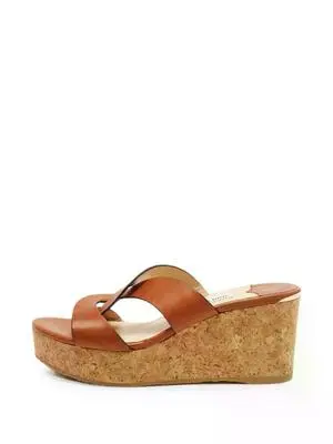 JIMMY CHOO Atia Wedge Sandals