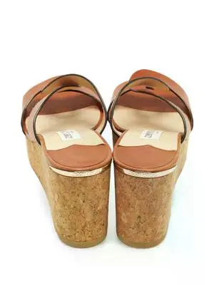 JIMMY CHOO Atia Wedge Sandals