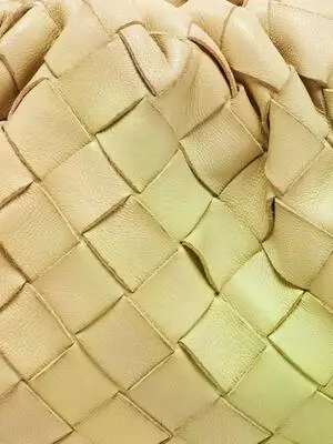 Bottega Veneta Mini Pouch Intrecciato Clutch Bag - Neutrals