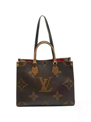LOUIS VUITTON 2020 Mm Onthego Monogram Tote Bag - Brown