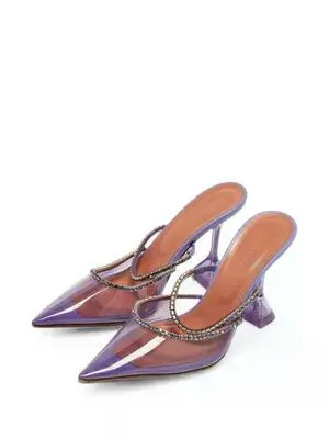 Amina Muaddi Gilda Crystal-embellished Sandals