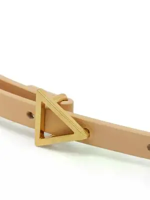 Bottega Veneta Triangle Buckle Belt