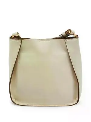 Stella McCartney Mini Stella Logo Crossbody Bag - White
