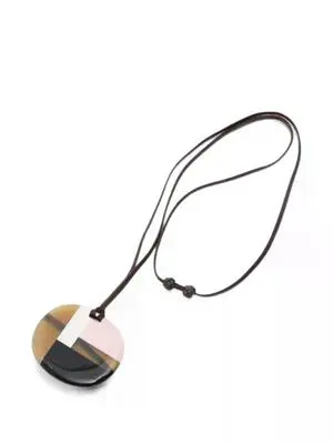 Hermès Engraved Logo Necklace