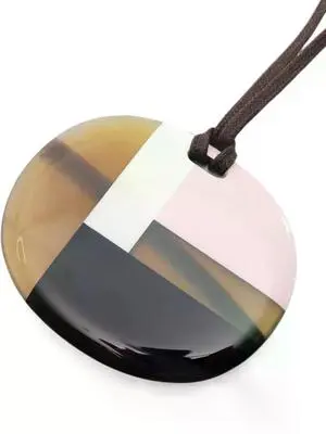 Hermès Engraved Logo Necklace